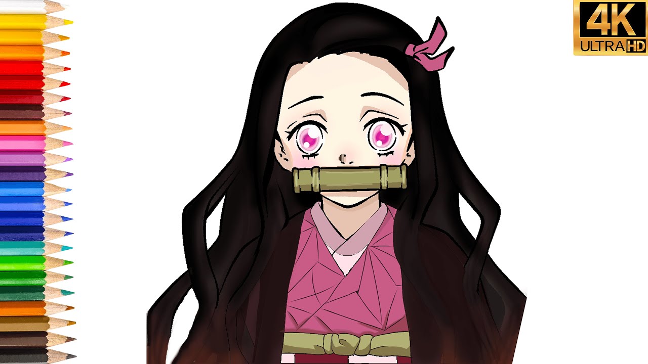 Dibujo Oficial De Nezuko Demon Slayer Cómo Dibujar A Nezuko Fácil