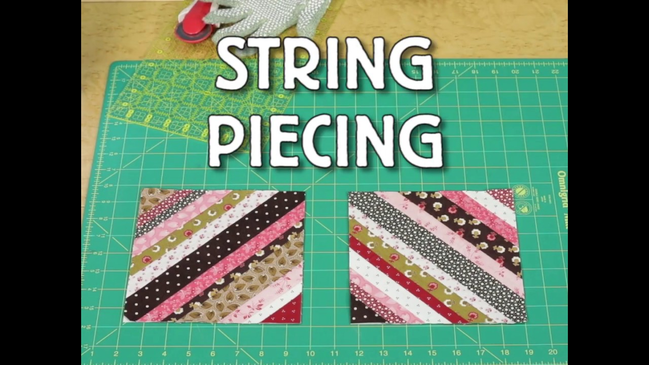 Short Fast String Piecing Made Easy Youtube