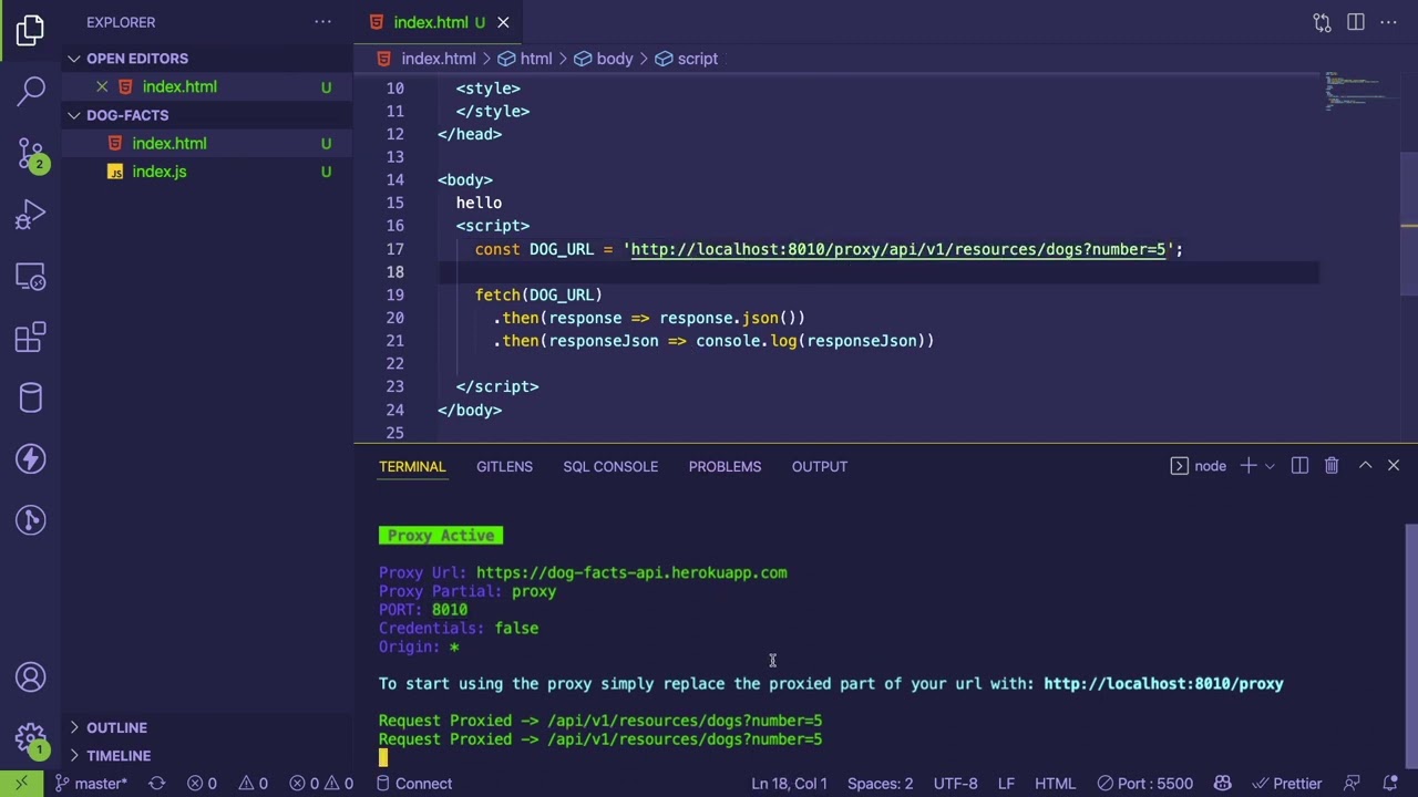 How To Display Data From An Api Using Vanilla Javascript Youtube