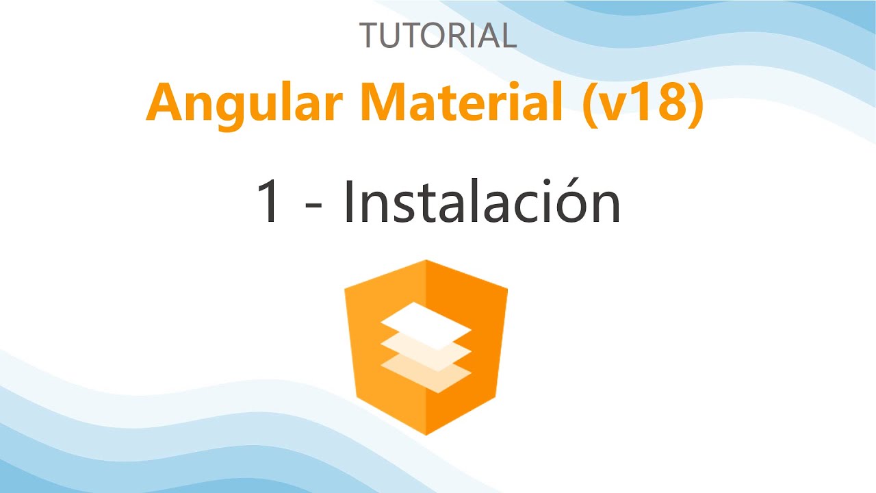 Angular Material 1 Instalación Youtube