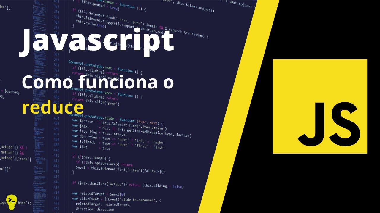 Como Funciona O Reduce Do Javascript Youtube