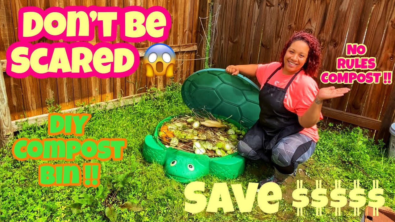 No Rules Compost Compost Experiment Of Kitchen Scraps Diy Compost