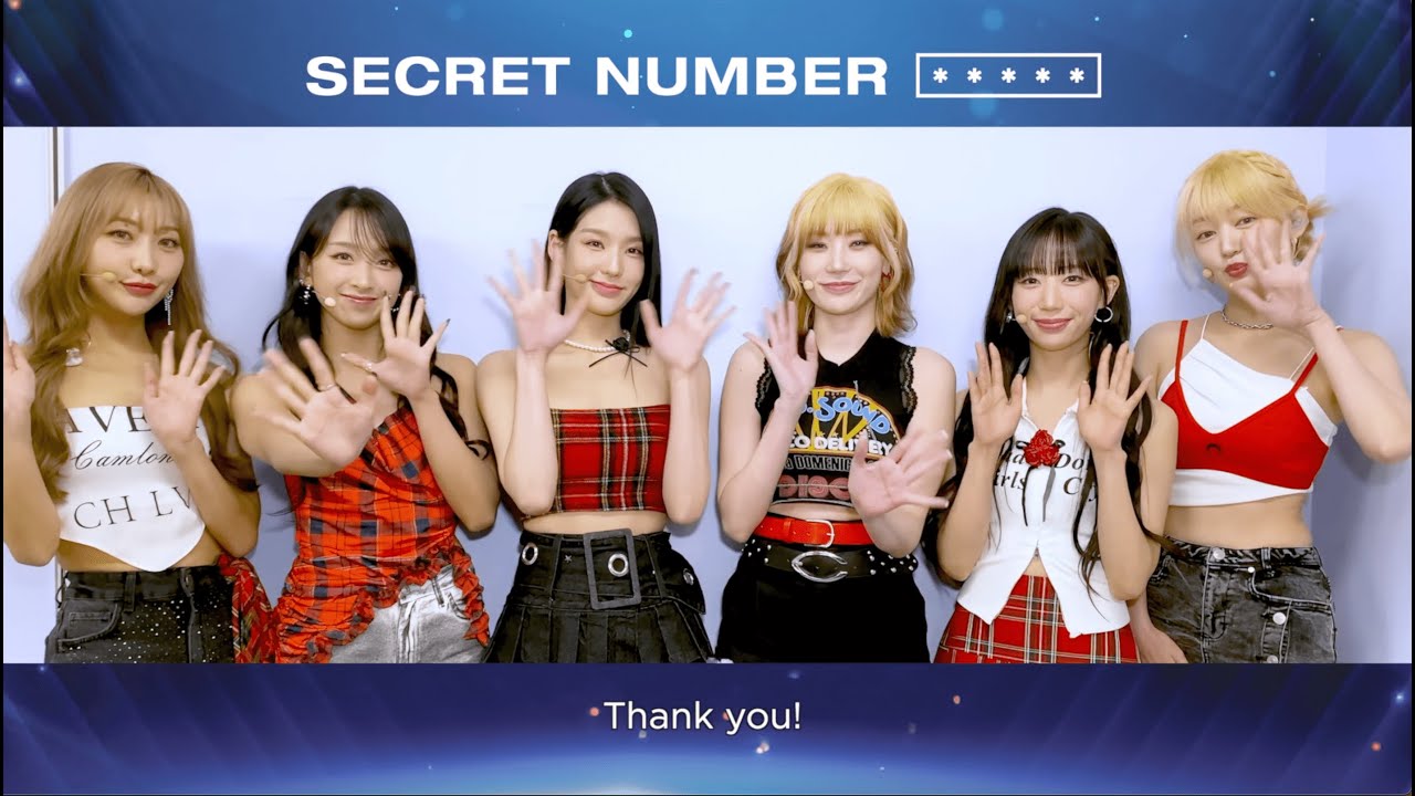 Showcasing Secret Number Youtube