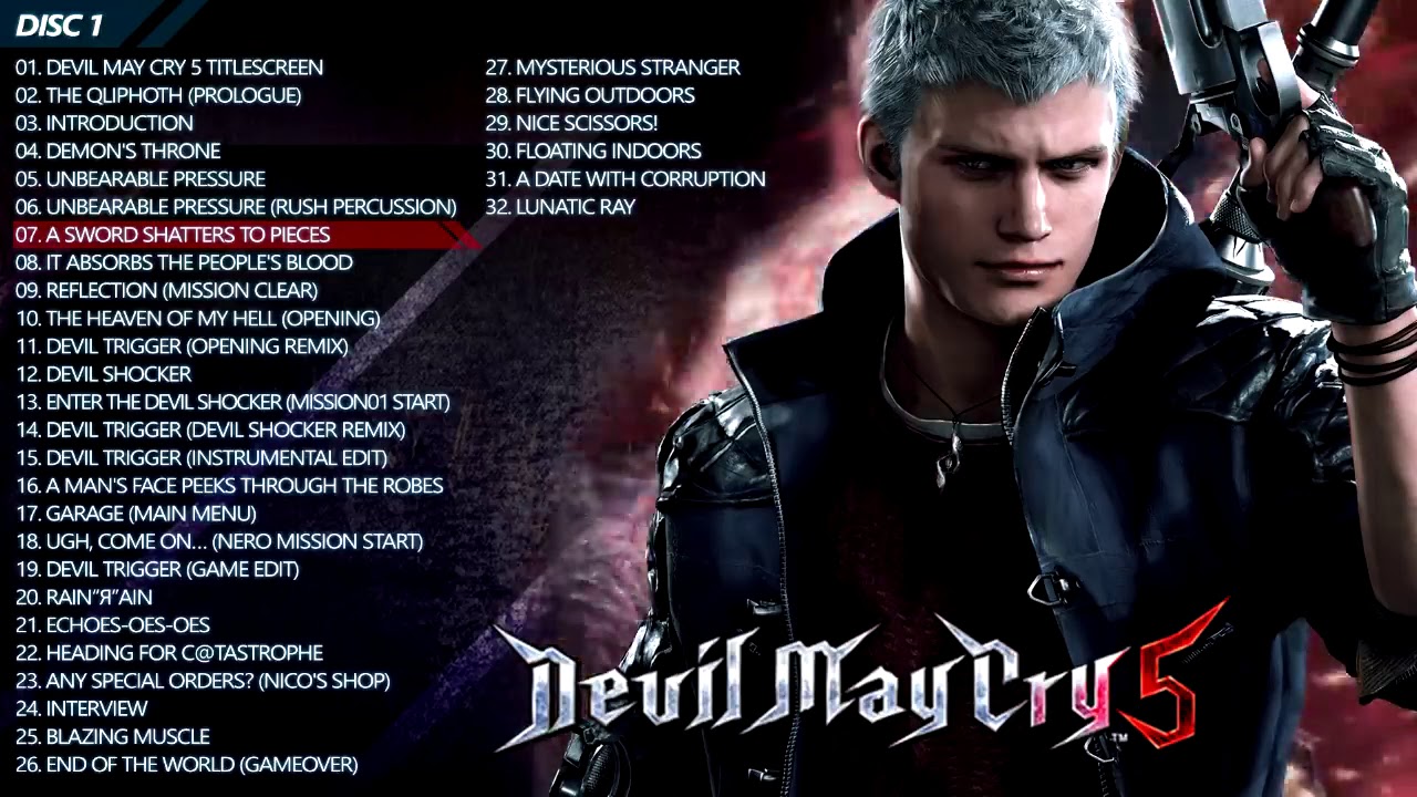 Devil May Cry 5 Full Soundtrack Ost Youtube