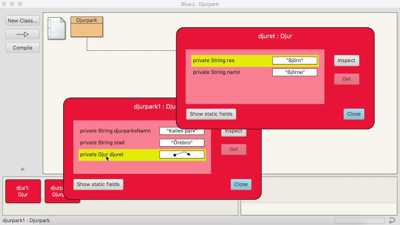 12 Modularisering Klasser Och Objekt Bluej Youtube