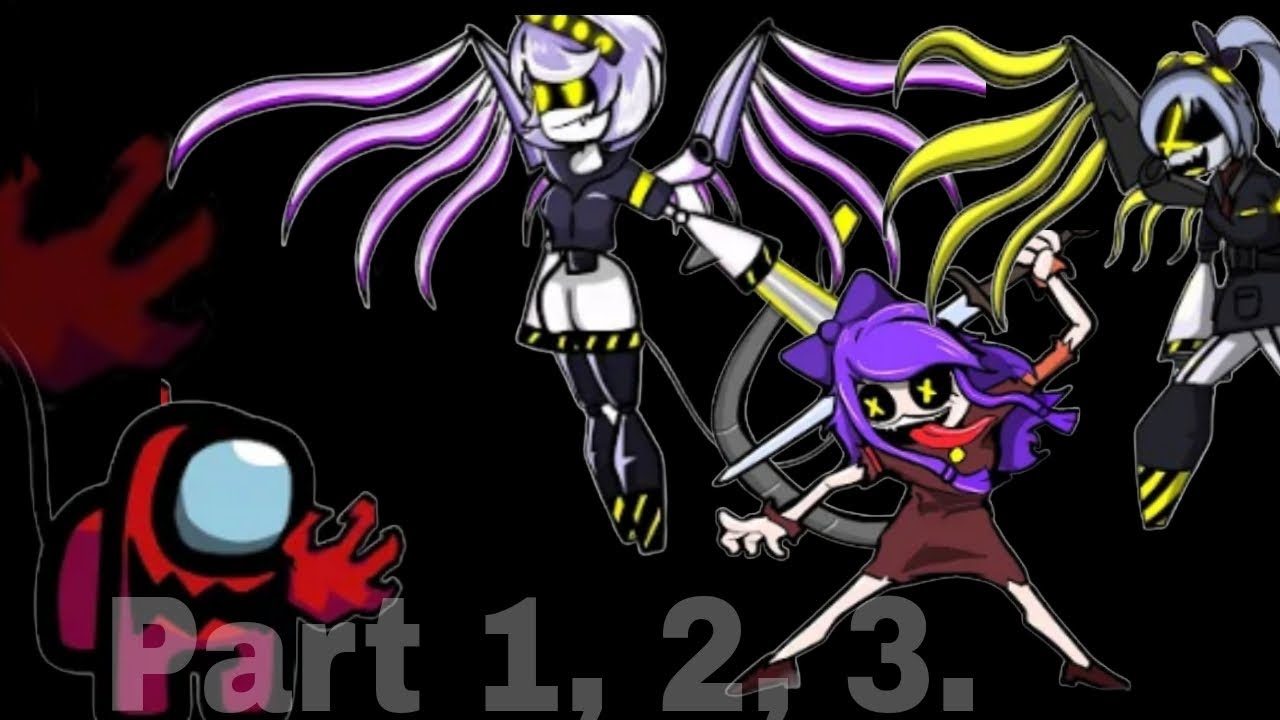 Part 1 2 3 Mini Crewmate Kills Murder Drones Characters