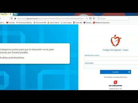 Tutorial Plataforma Educamos Youtube