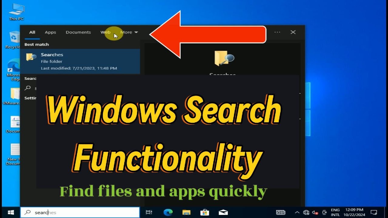 Windows Search Functionality Using Windows Search To Find Files And