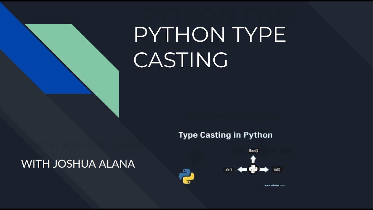 Python Type Casting Youtube