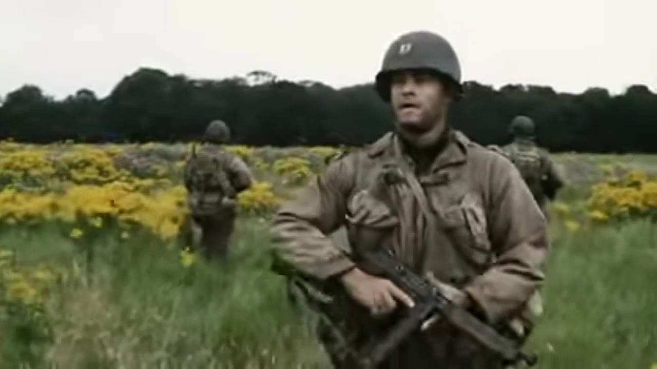 Saving Private Ryan Half Track Scene Youtube
