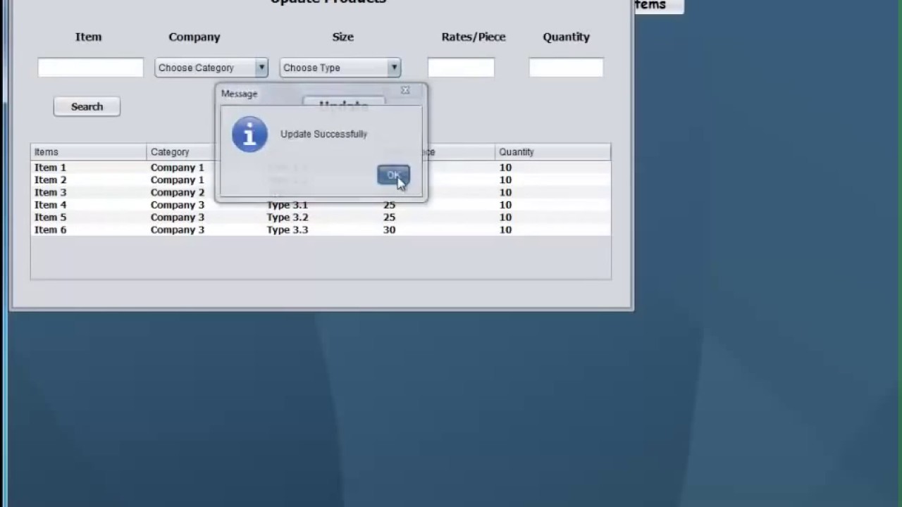 Java Stock Management System Naaclan