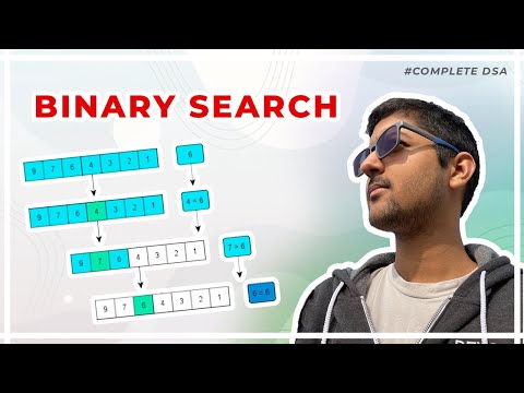 Binary Search Algorithm Theory Code Youtube
