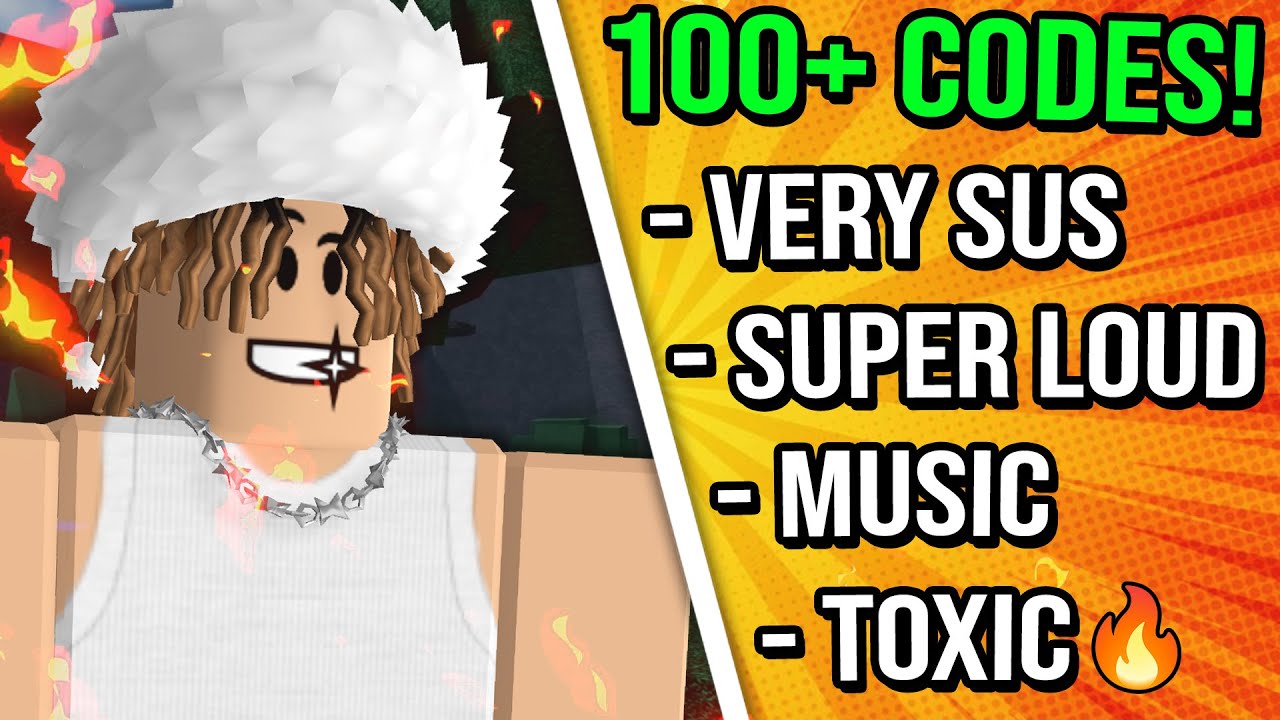 100 Loud Sus And Toxic Kill Sound Ids Roblox Strongest Battlegrounds