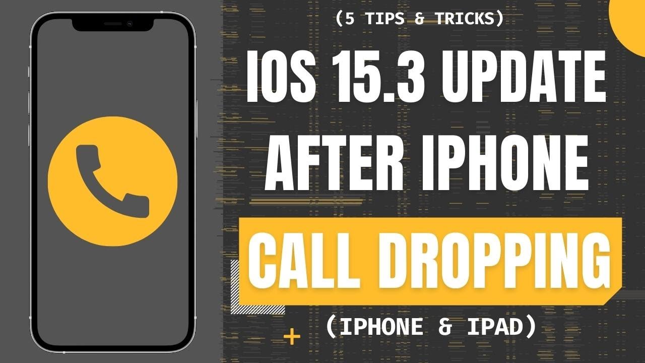 Fixed Iphone Keeps Dropping Calls After Ios 15 6 1 Update Youtube