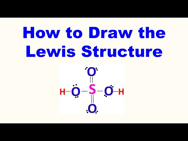 Lewis Structure Of Sulfuric Acid