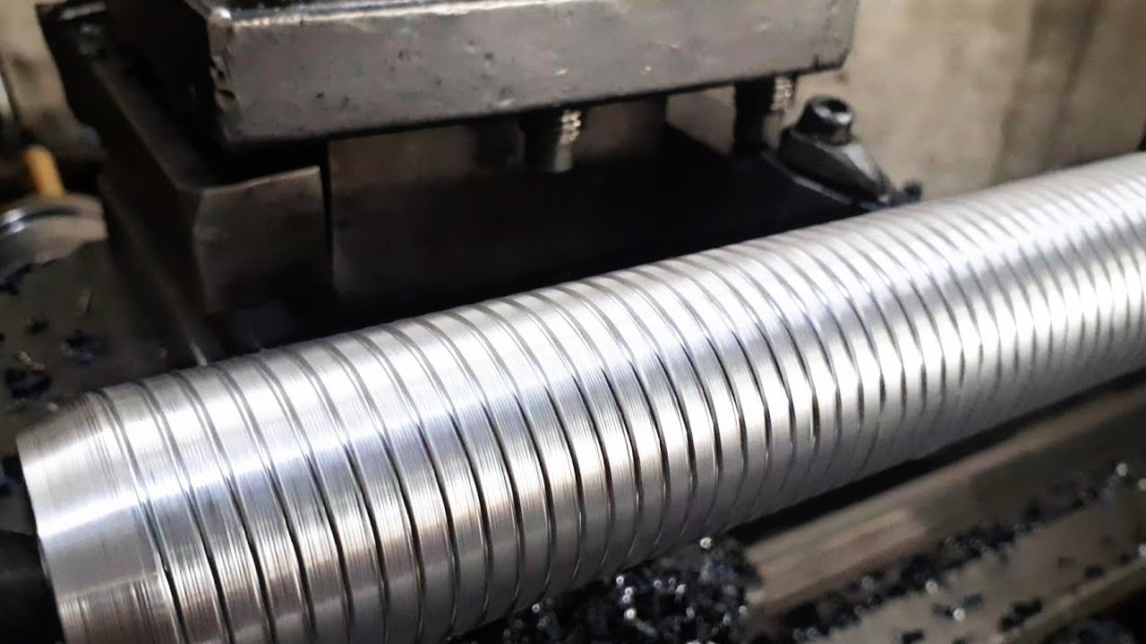 Threading Using Cnc Machine Machining Youtube