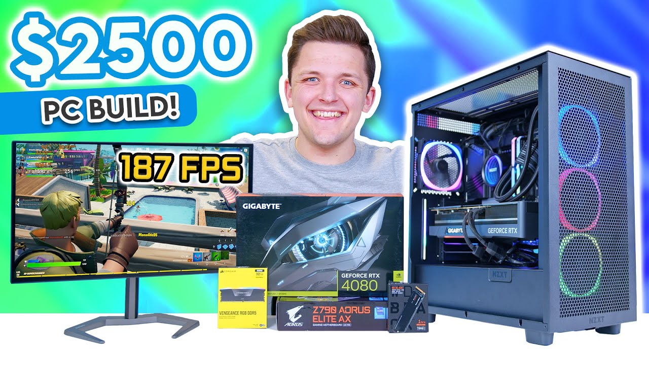 Building The Ultimate 4k Gaming Pc For 2500 ёяшд Full Build Guide W