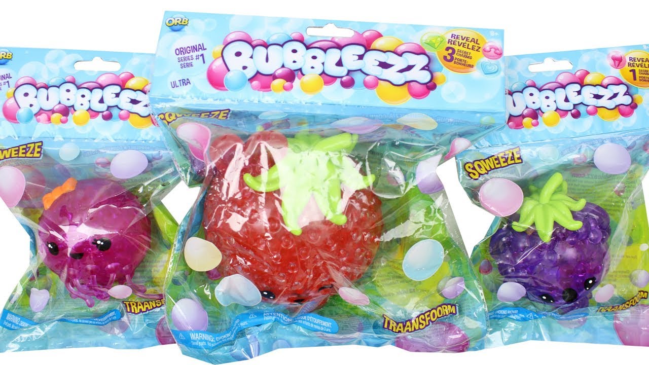 Bubbleezz Squishy With Secret Charms Unboxing Toy Review Youtube