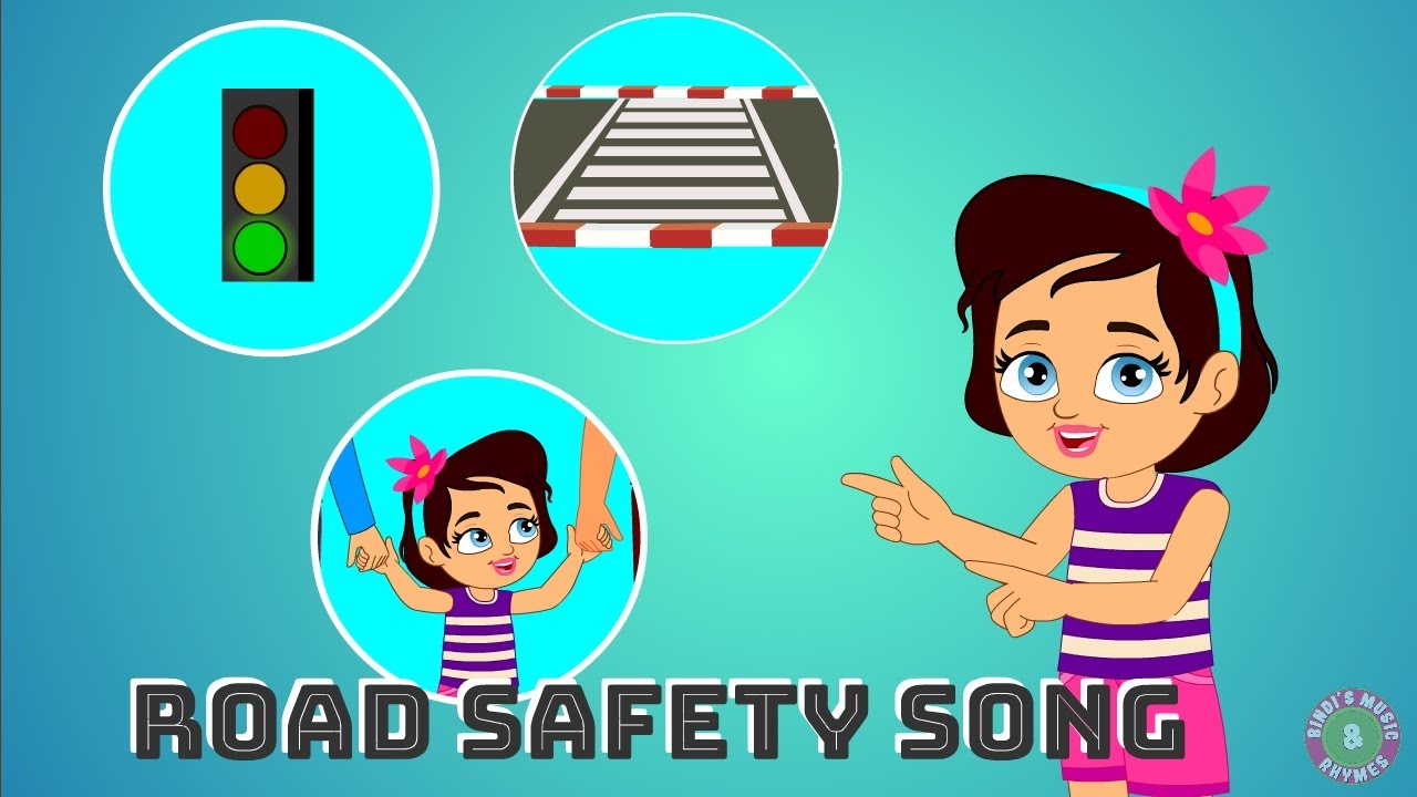 Road Safety Song Traffic Rules For Kids Traffic Safety Song Bindi