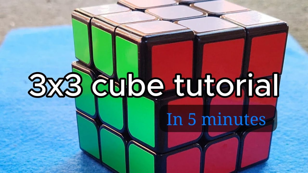 3x3 Cube Tutorial Youtube
