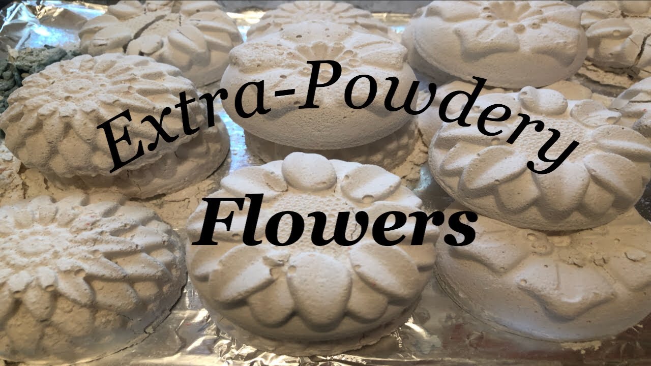 Asmr Extra Powdery Flowers Crumble Youtube