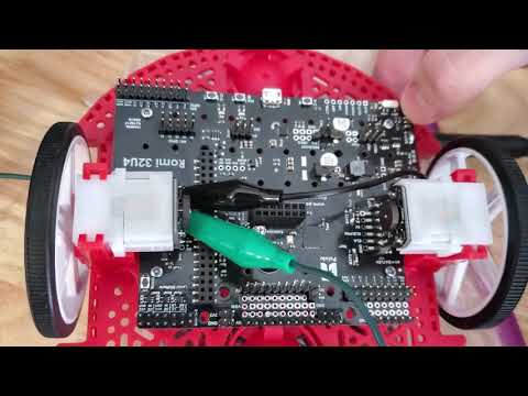 Romi 32u4 Control Board Demo Youtube