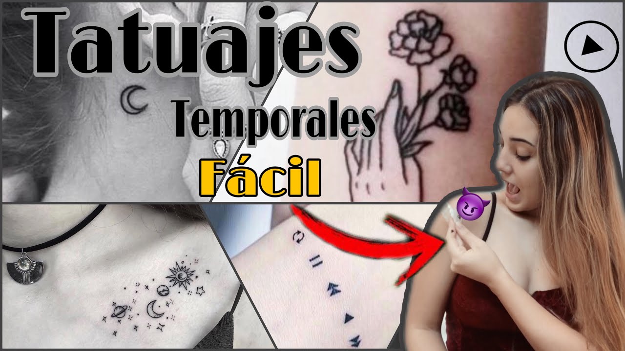 Como Hacer Un Tatuaje Temporal рџ 3 Ideas Sгљper Fгѓciles Paso Por Paso пёџ