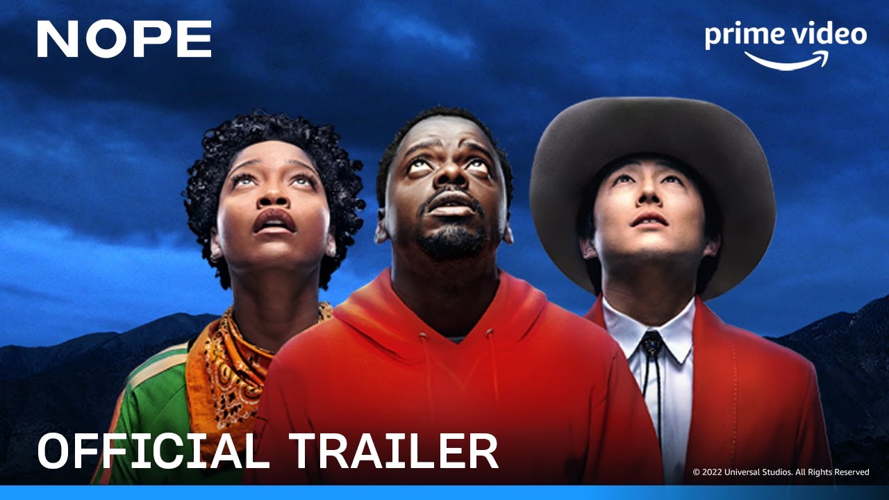 Nope Official Trailer Daniel Kaluuya Keke Palmer Steven Yeun
