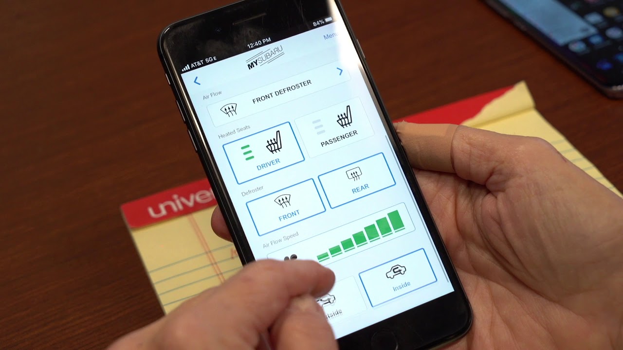 Remote Start With Mysubaru App Tips With Robyn Youtube