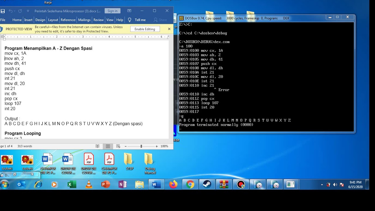 Bahasa Assembly Youtube