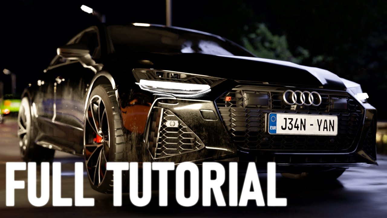 Blender Realistic Car Animation Tutorial 2025 Ultimate Beginner Guide