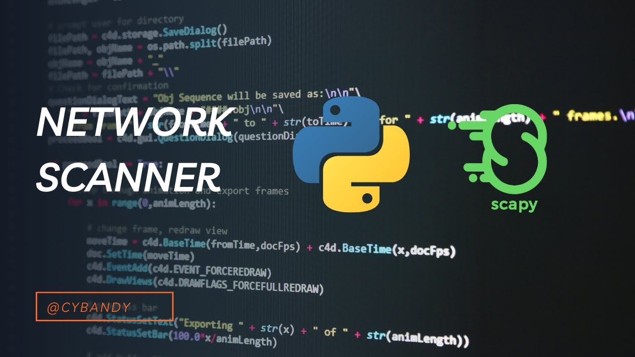 Python Network Scanner Port Scanning Youtube