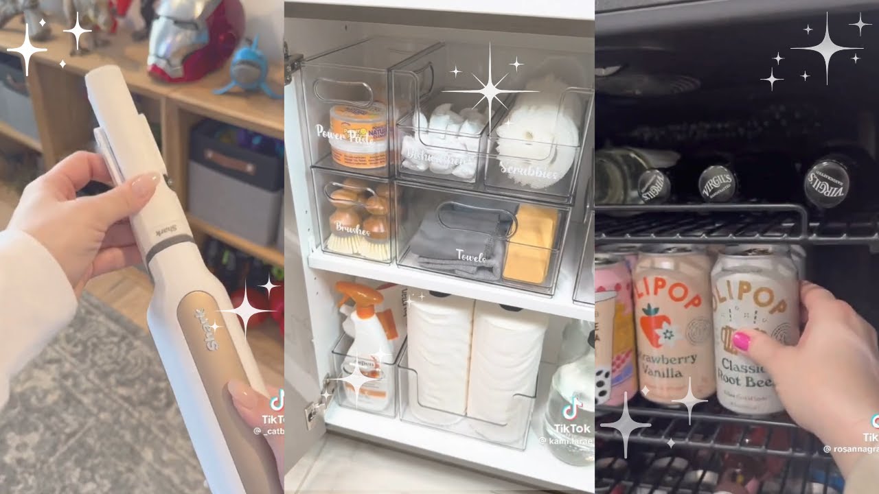 Restocking Cleaning Organizing Satisfying Tiktok Compilation Asmr