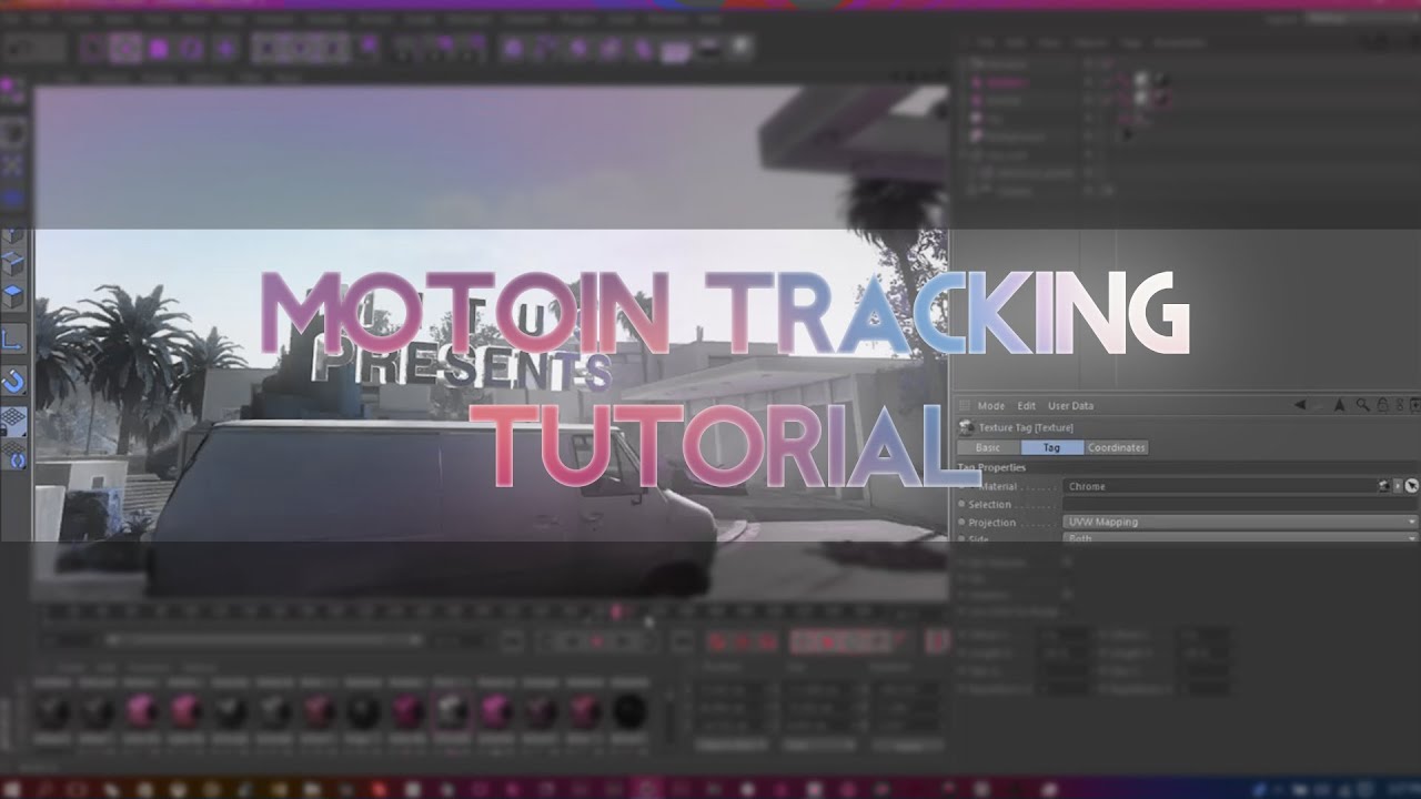 Motion Tracking Tutorial C4d Youtube