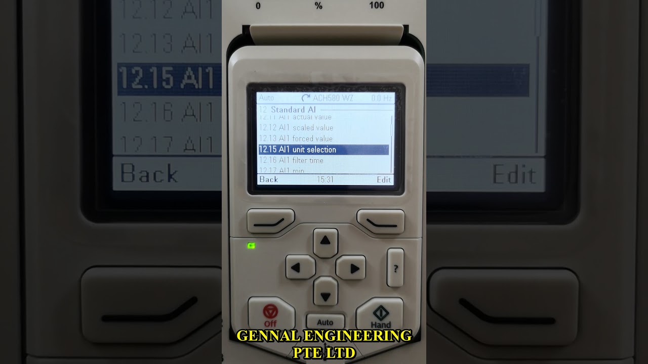 Ach580 Part 3 Setting Frequency Speed Reference Selection Youtube