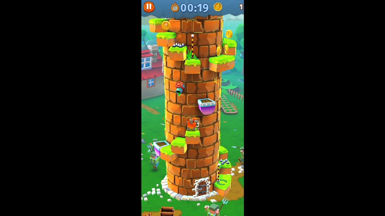 Blocky Castle Tower Climb By Istom Games Free Offline Platform