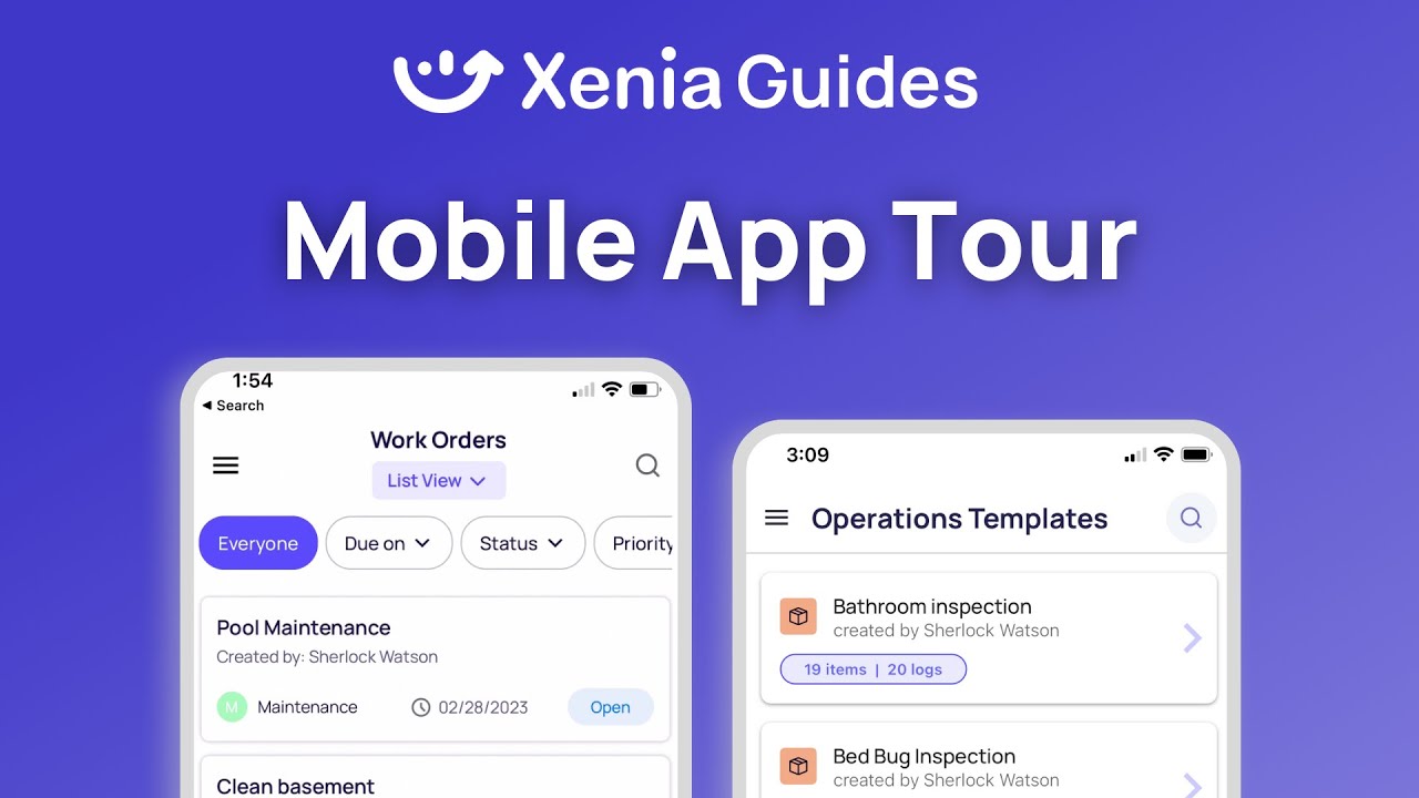 Mobile App Tour Of Xenia The Facilities And Frontline App Youtube