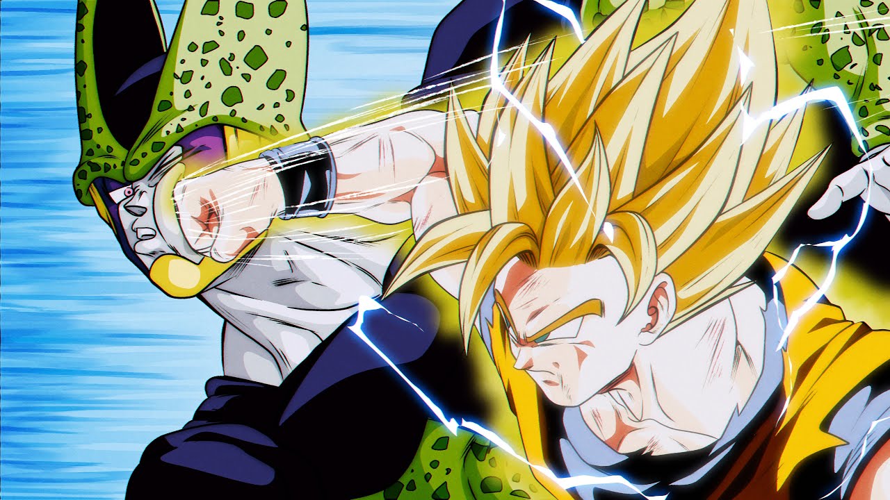 What If Goku Went Super Saiyan 2 Against Perfect Cell Full Fight