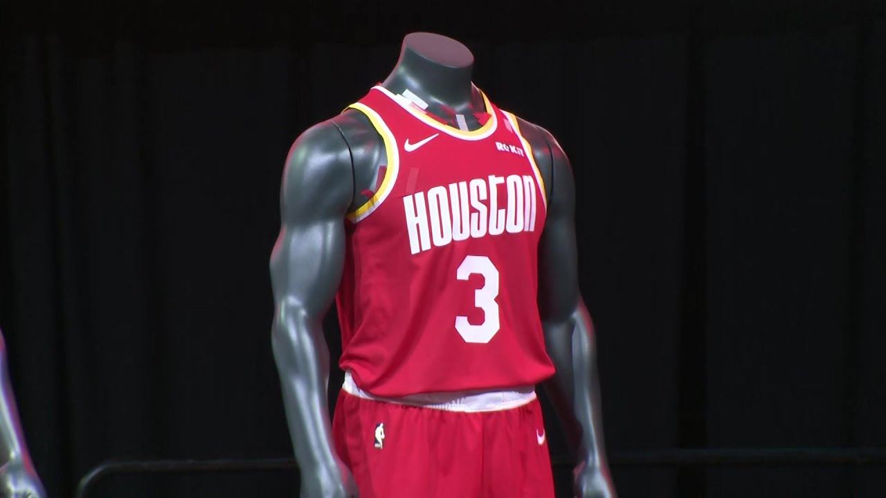 Rockets Unveil 3 New Uniforms Youtube