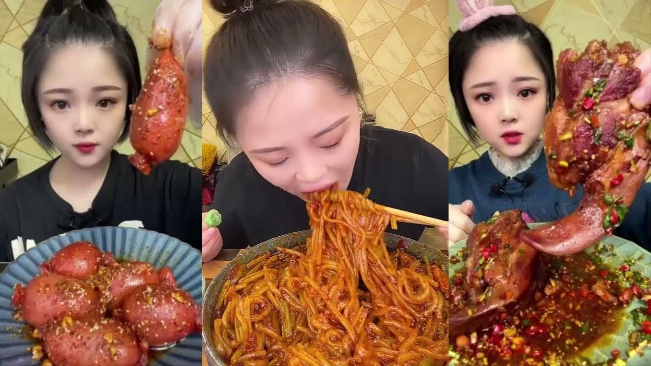 Video Chinese Food Eat Spicy Noodle Hot Sexy Asmr Videos And Highlights
