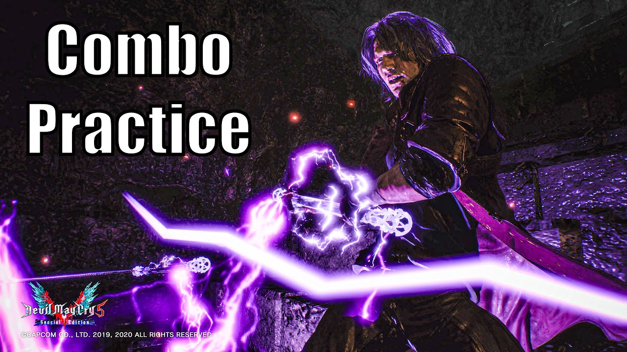Devil May Cry 5 Combo Practice 7 Youtube
