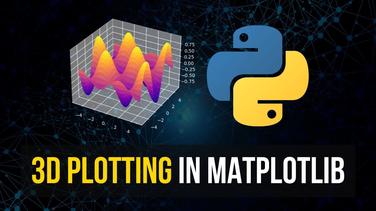 Professional 3d Plotting In Matplotlib Youtube