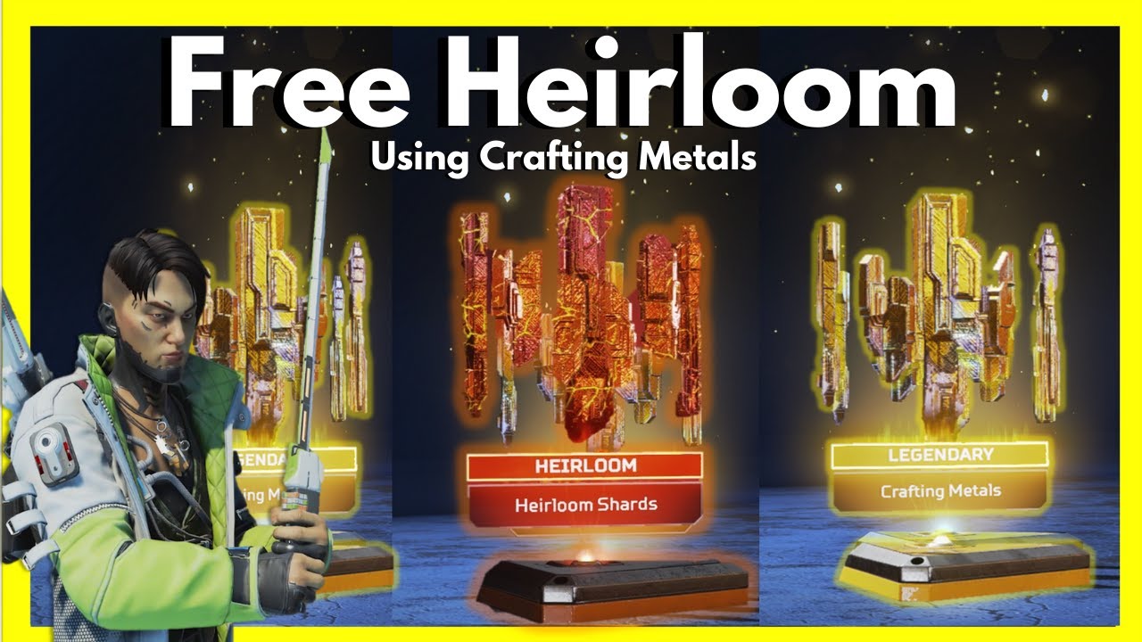 Can You Get The Next Heirloom Free With Crafting Metals Apex Legends