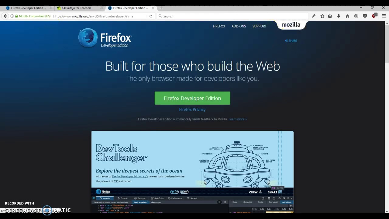 Firefox Developer Edition Tutorial Youtube