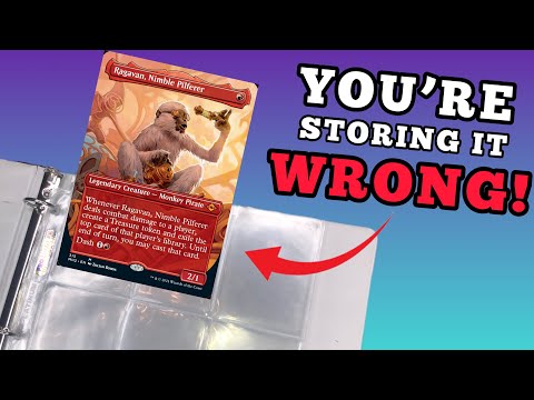 How To Organize Magic Cards In A Binder