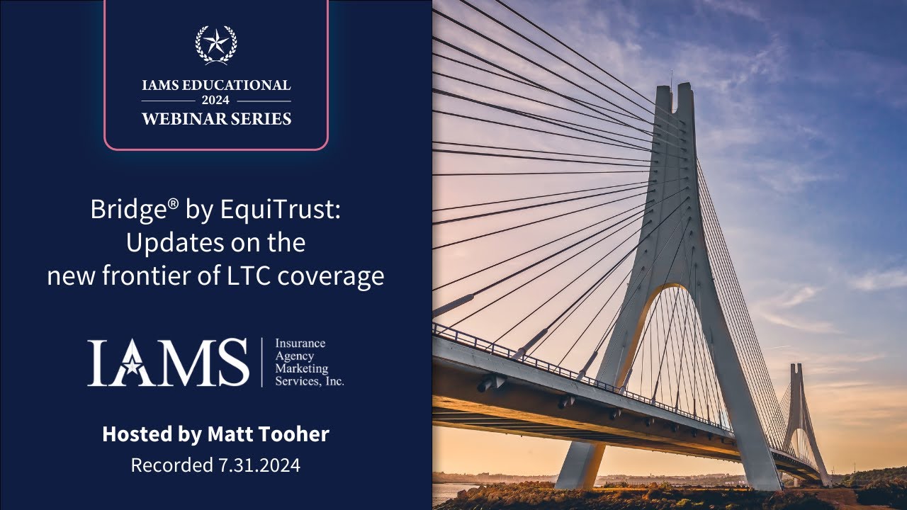 Bridge By Equitrust Updates On The New Frontier Of Ltc Coverage Youtube