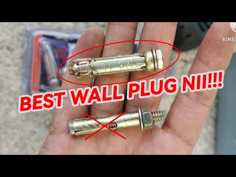 Best Wall Plug Cara Pasang Wall Plug Wall Bolt Youtube