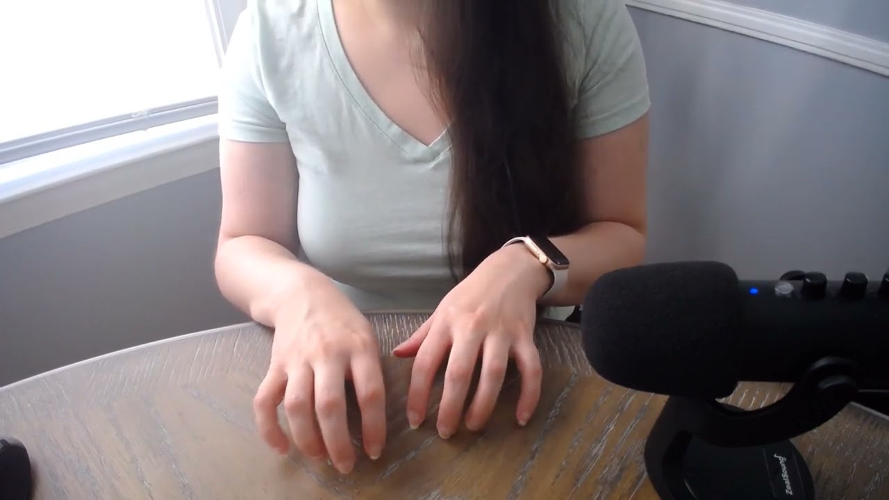 Asmr Table Tapping With Natural Nails No Talking Youtube