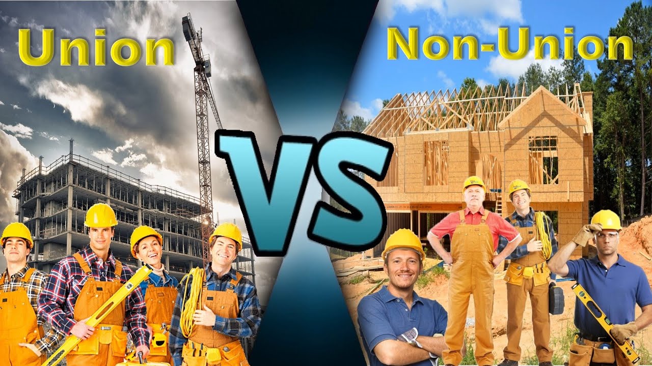 Union Vs Non Union Commercial Vs Residential Carpenter Vs