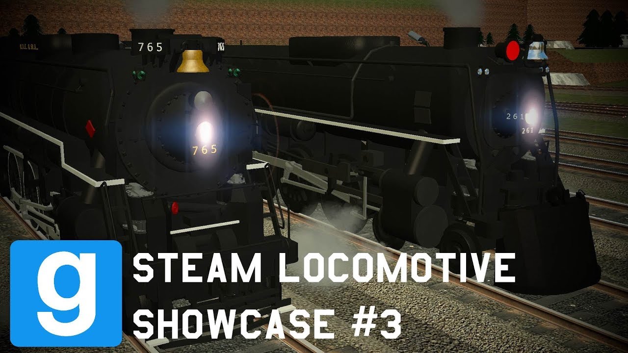 Garry S Mod Steam Locomotive Showcase 3 Youtube